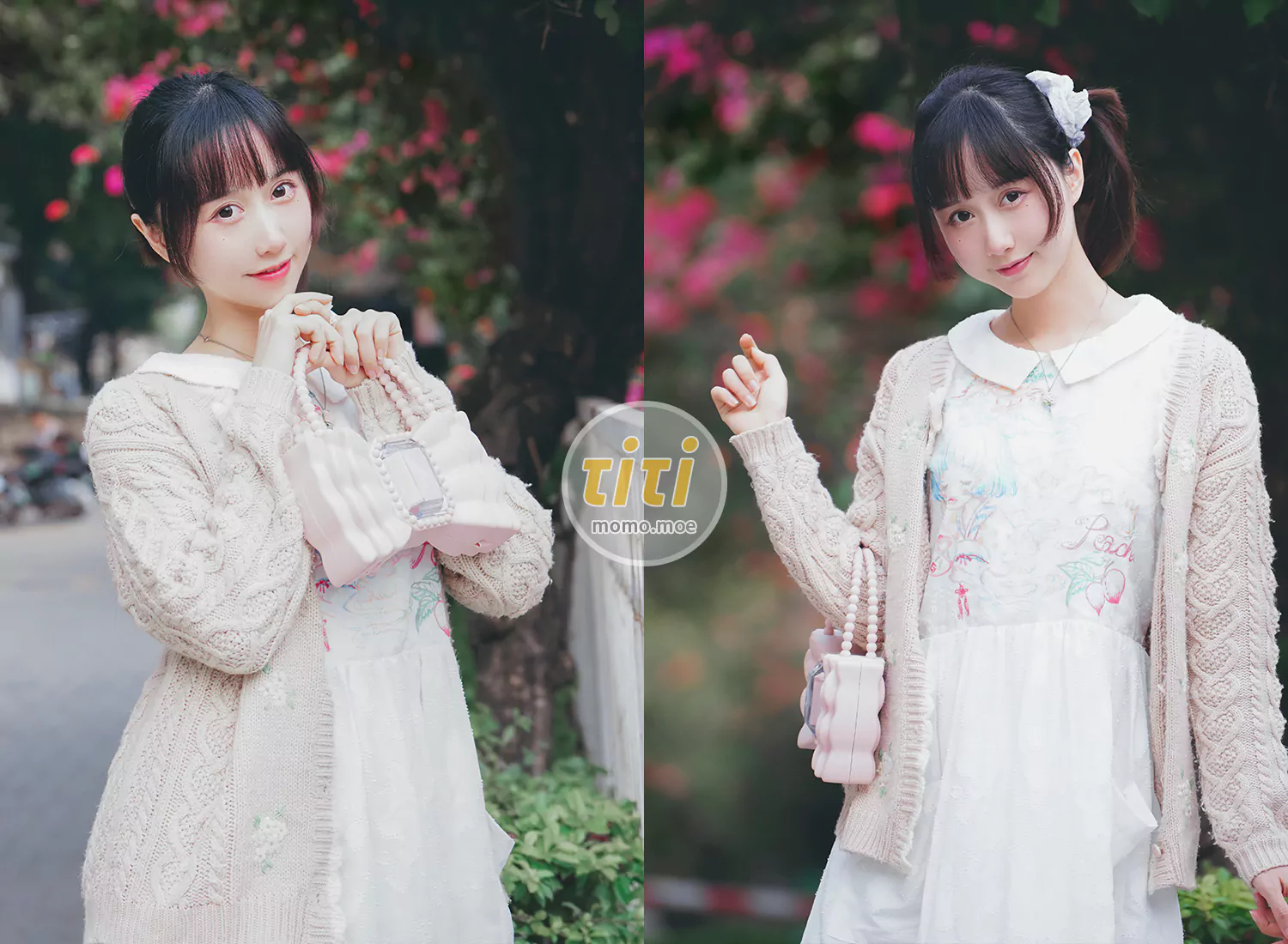 木绵绵OwO – NO.077 花与少女 [29P-512MB] – Titi 社