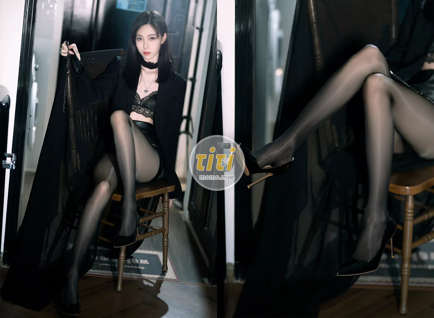 许岚LAN – NO.020 黑丝西装 [40P-453MB] – Titi 社