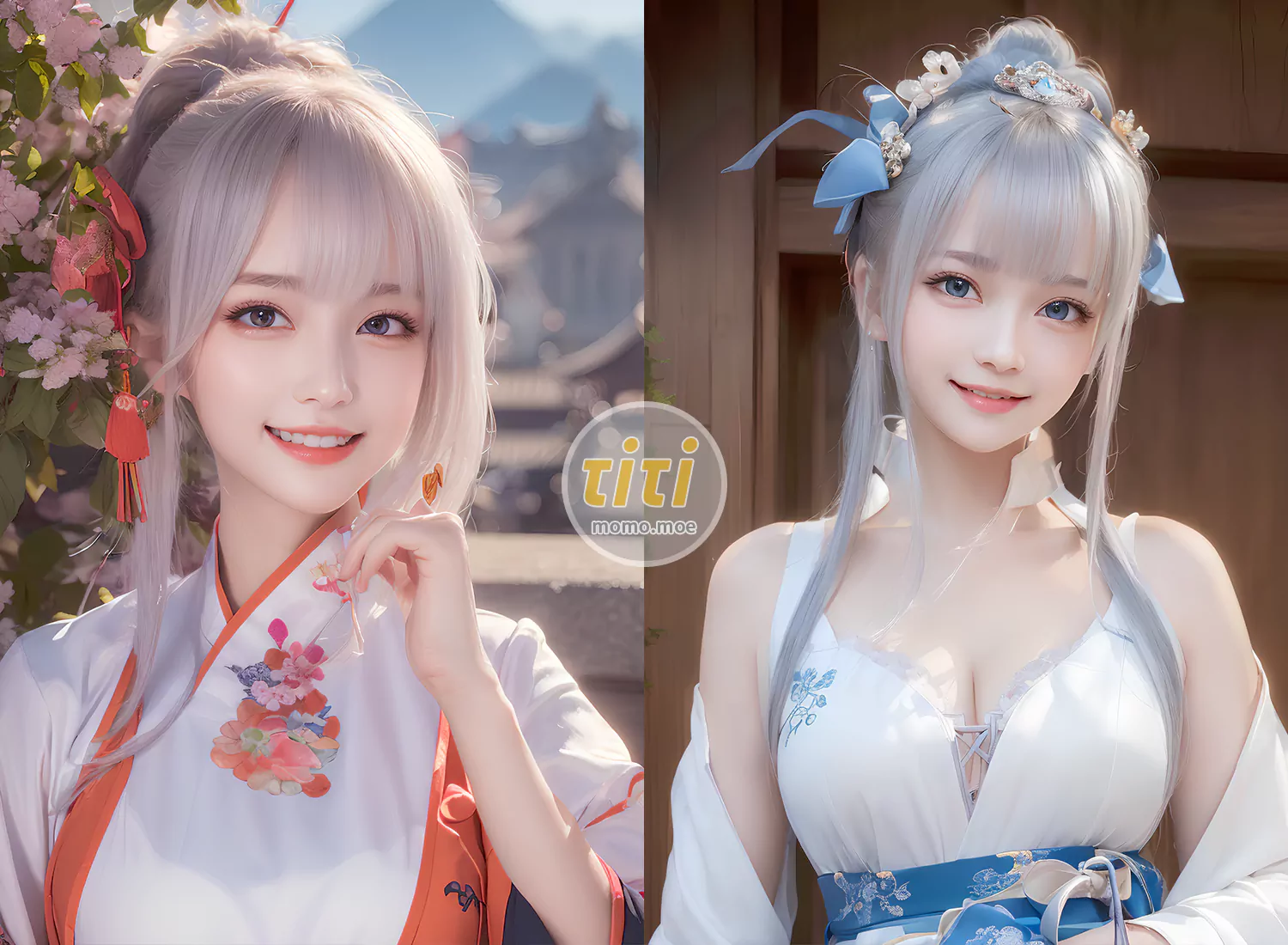 AI绘画 – NO.002 古风美少女2 [86P-1.37GB] – Titi 社