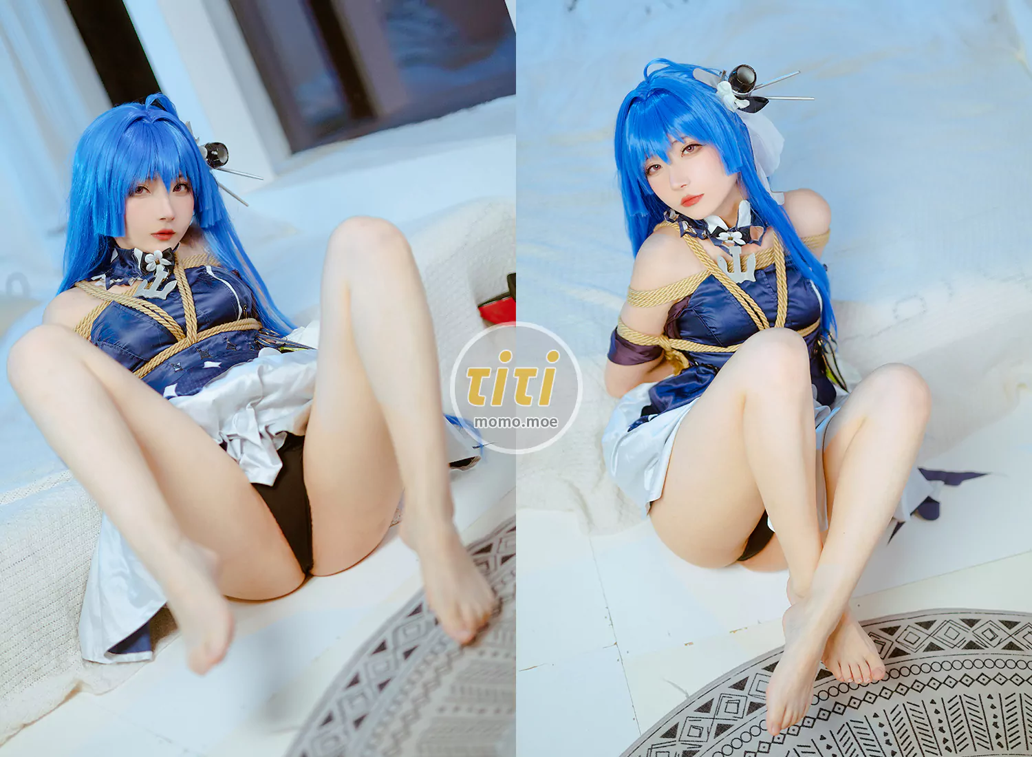 是三不是世w – NO.20 Nikke胜利女神· 海伦娜捆绑 [58P1V-954M] – Titi 社