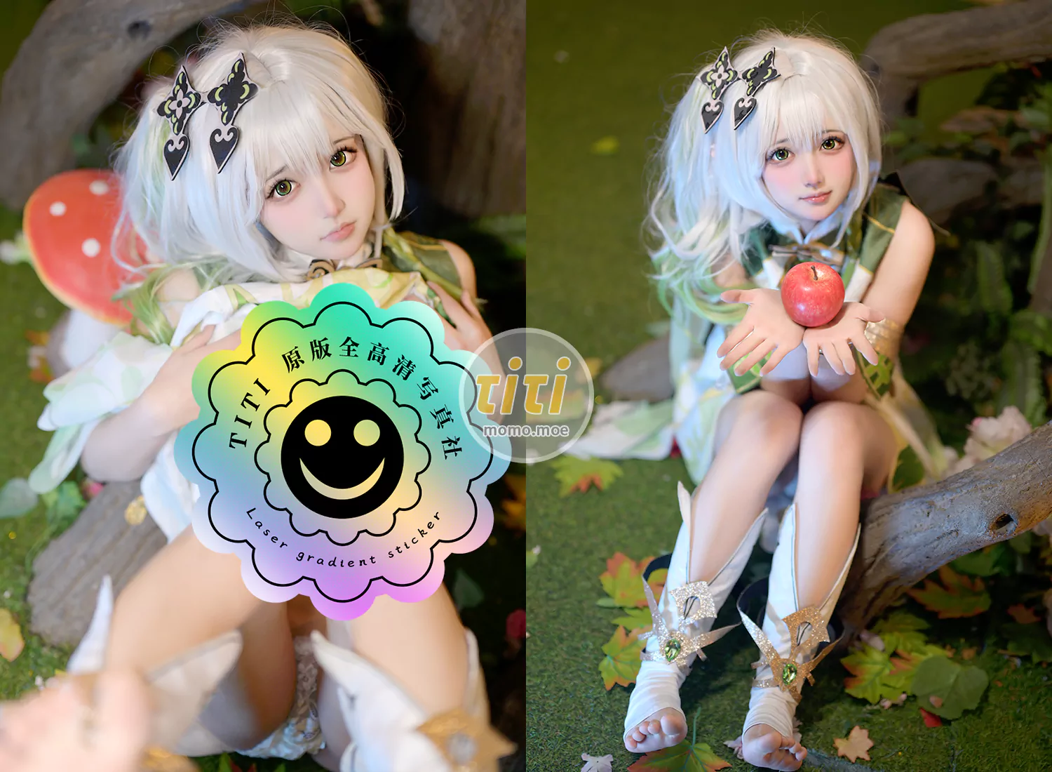 莱可Raika – NO.001 纳西妲的乐园 [69P-594MB] – Titi 社