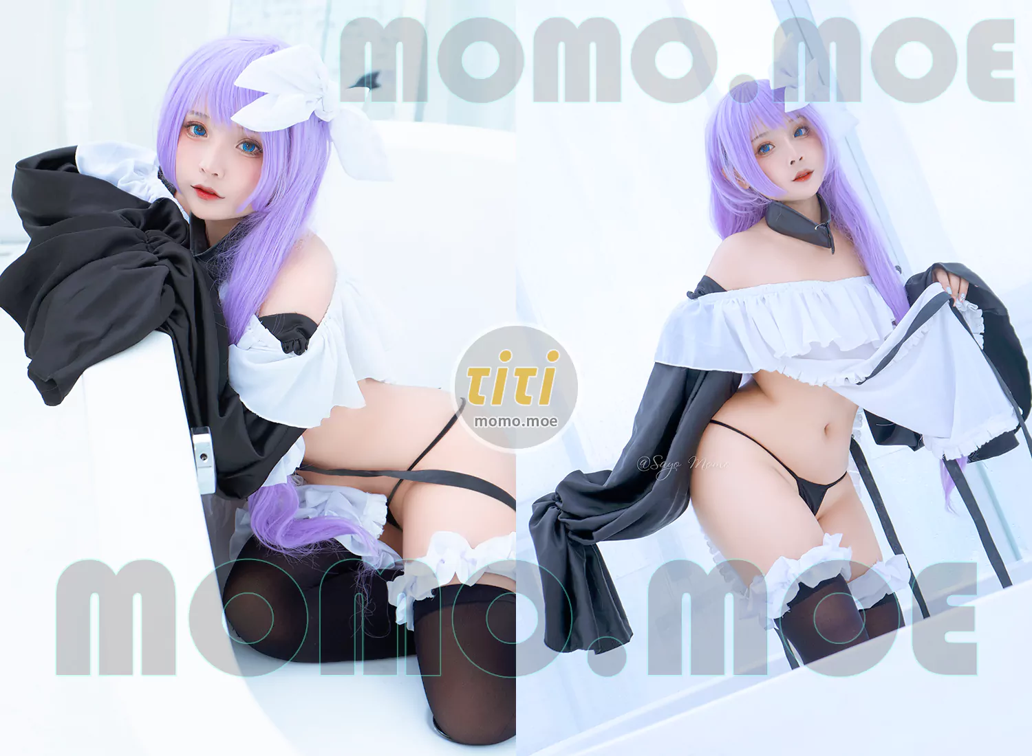 Sayo Momo – NO.013 FGO Meltryllis Maid Art Ver [20P-152MB] – Titi 社