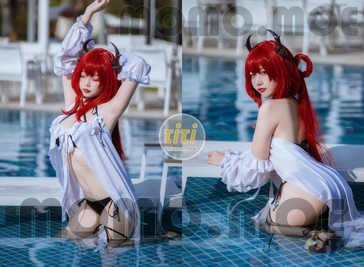 二佐Nisa – NO.161 泰拉夏日纪事 史尔特尔泳装 [40P-513MB] – Titi 社