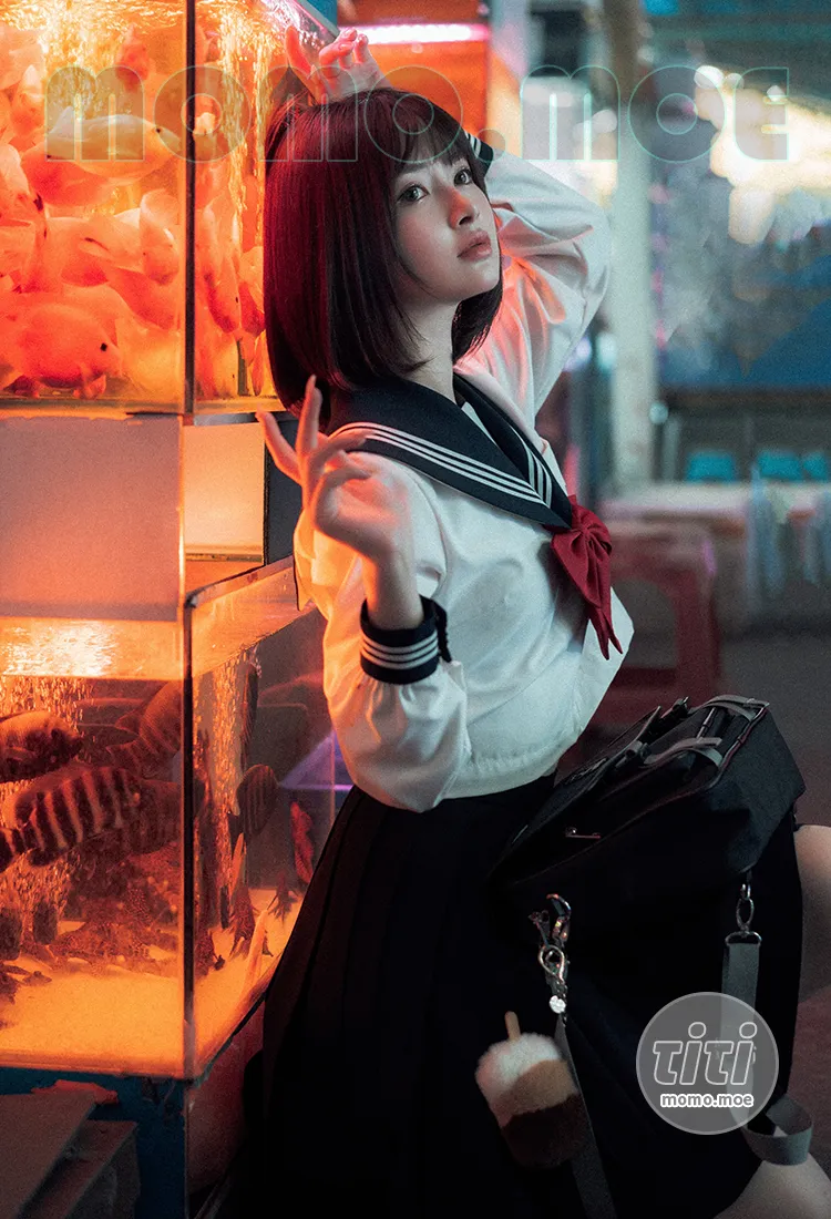 河豚抚子 – NO.11 金鱼JK [25P-351M] – Titi 社