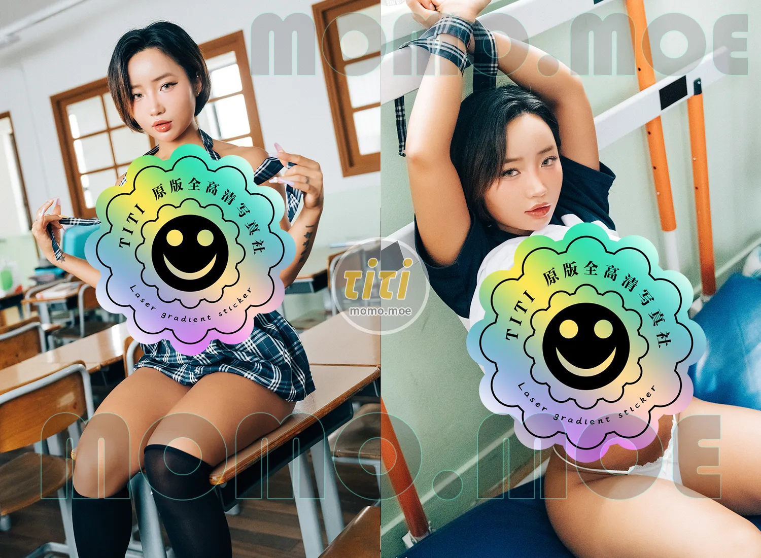 [Loozy] – NO.140 Booty Queen – Gal In A Shool Warehouse [196P+5V-5.20GB] – Titi 社