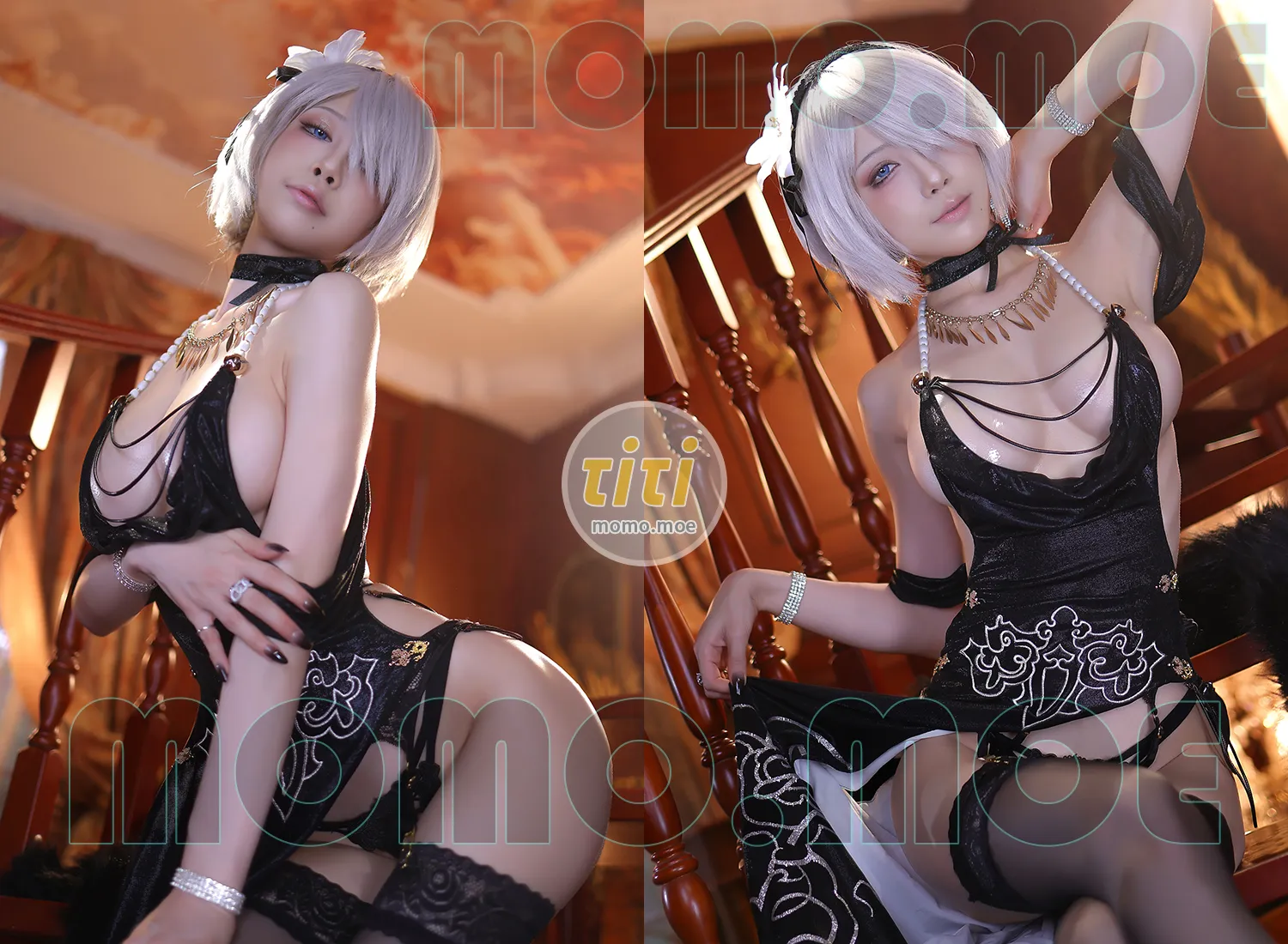 水淼Aqua – NO.164 ヨルハ二号B型 同人ドレスVer [95P-114MB] – Titi 社