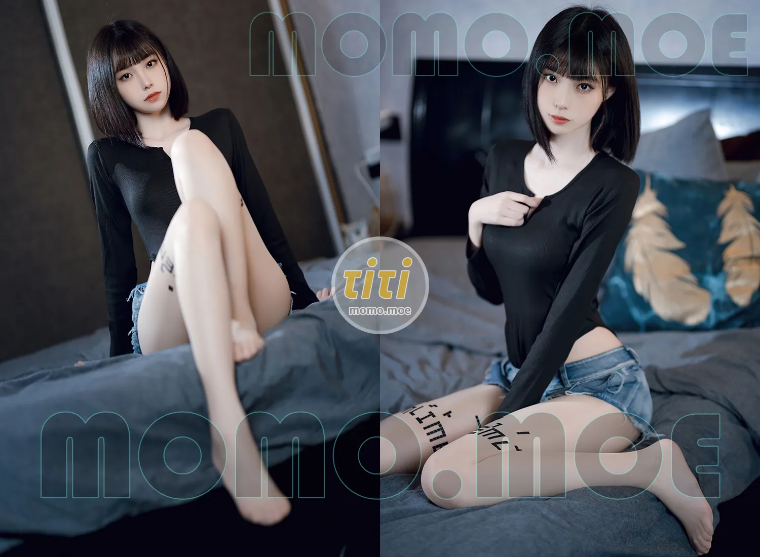 许岚LAN – NO.031 纯欲牛仔短裤2 [40P-277M] – Titi 社