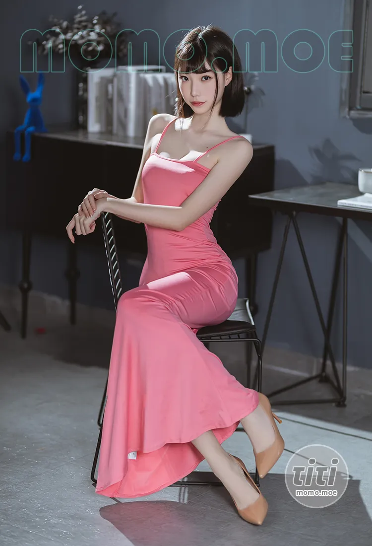 许岚LAN – NO.032 粉色长裙 [40P-179M] – Titi 社