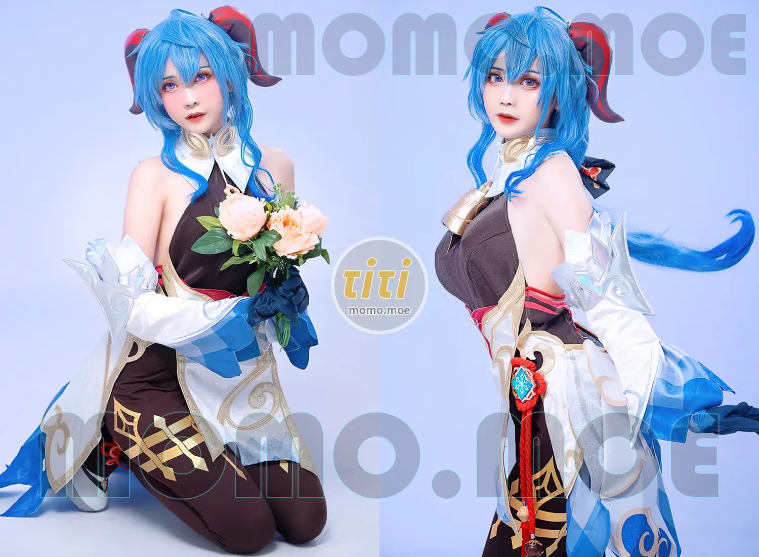 Hiino 雪月 – NO.001 Ganyu [21P-57M] – Titi 社