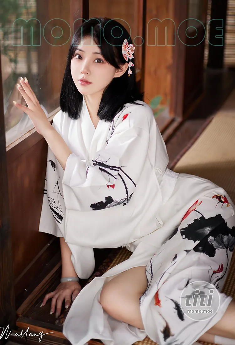 橘猫 – NO.001 和服水墨丹青 [38P-51MB] – Titi 社