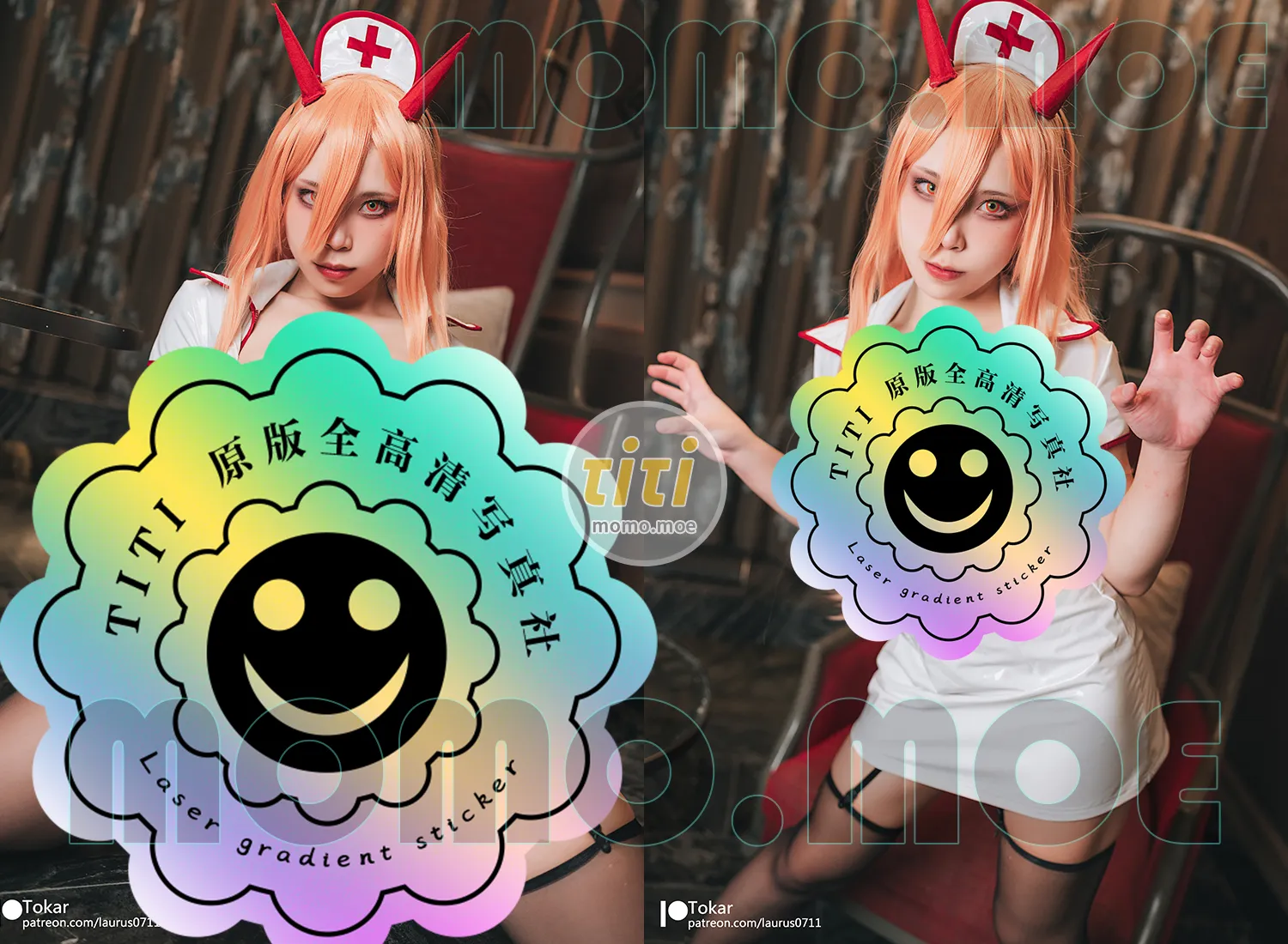 浵卡Tokar – NO.026 帕瓦(护士ver) – Power(Nurse ver) [29P-487MB] – Titi 社