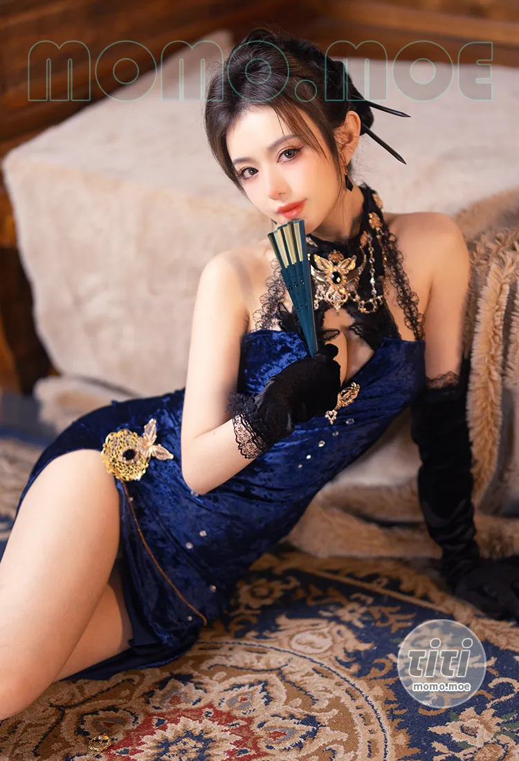 Shika小鹿鹿 – NO.103 烽火经年旗袍 [24P+2V-126M] – Titi 社