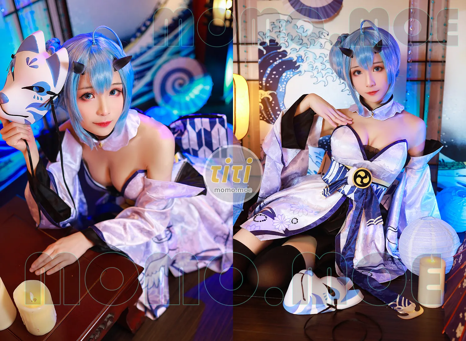 Tomoyo酱 – NO.023 碧蓝航线 柏 [18P-100M] – Titi 社