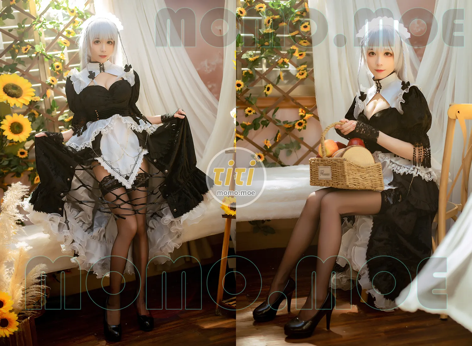 Tomoyo酱 – NO.026 碧蓝航线 赫敏女仆 [23P-68M] – Titi 社