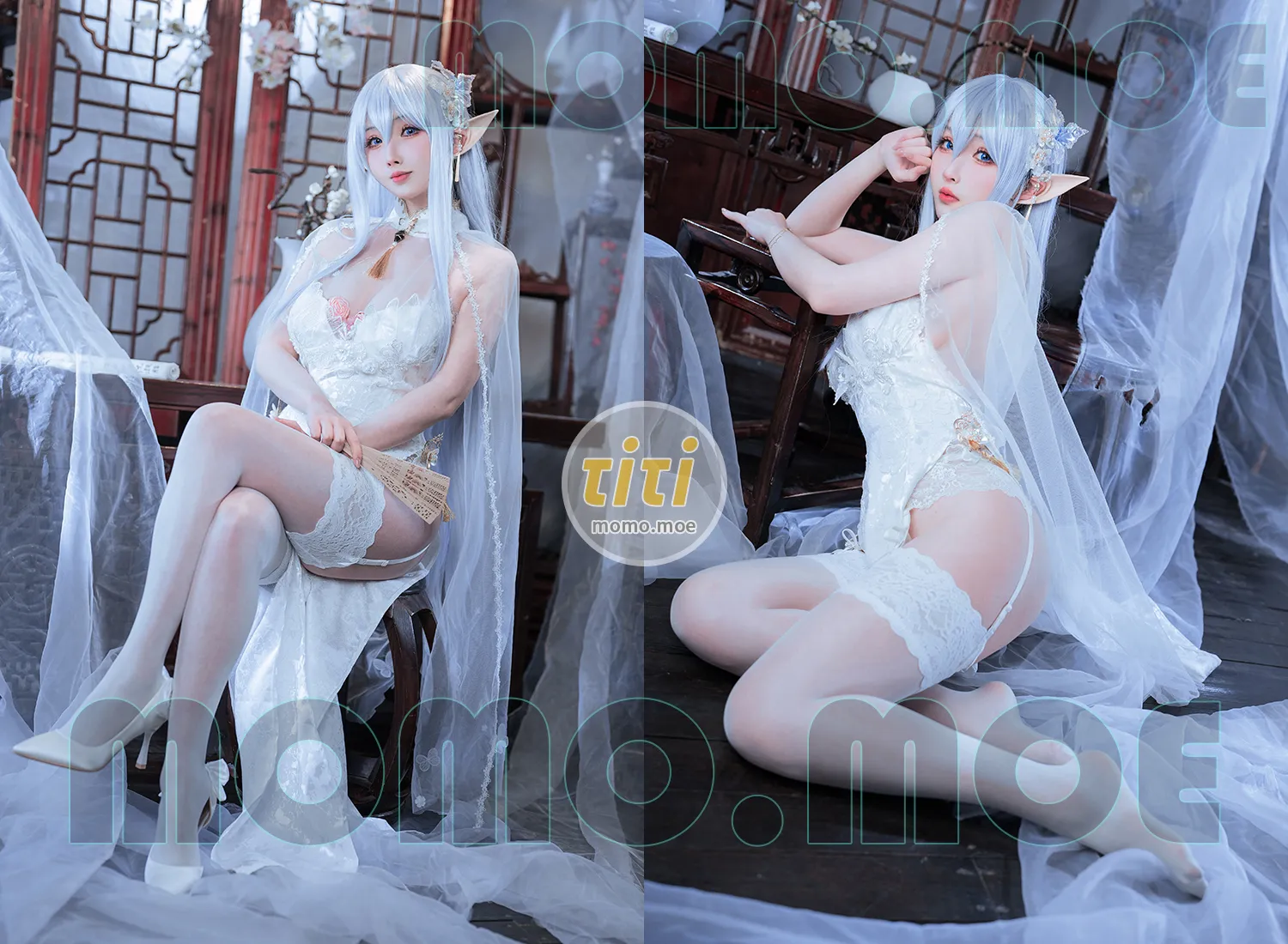 rioko凉凉子 – NO.133 阿尔比恩旗袍 [43P+11V-860MB] – Titi 社