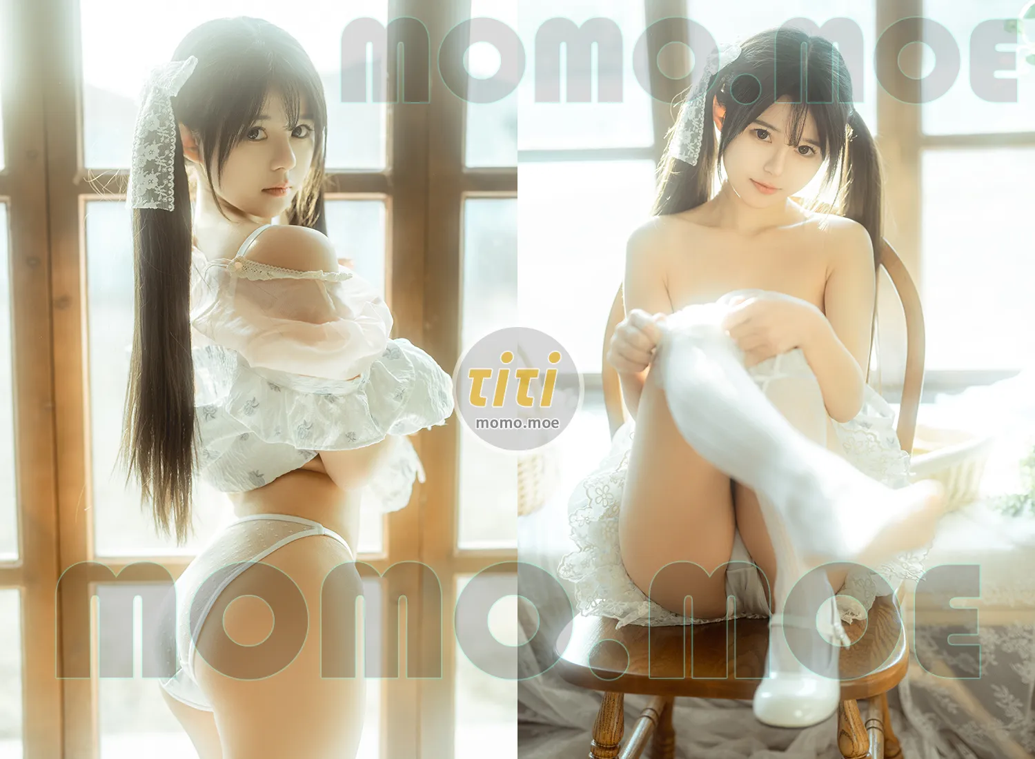 rua阮阮 – NO.007 花房 小裙子 [54P-660MB] – Titi 社