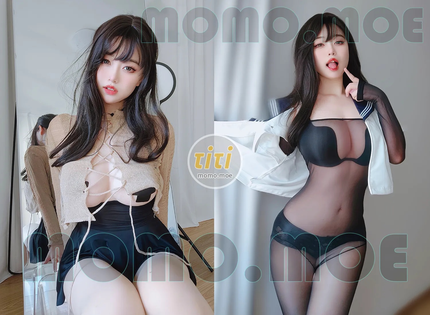 女主K – NO.042 初秋穿搭 [113P+1V-569MB] – Titi 社