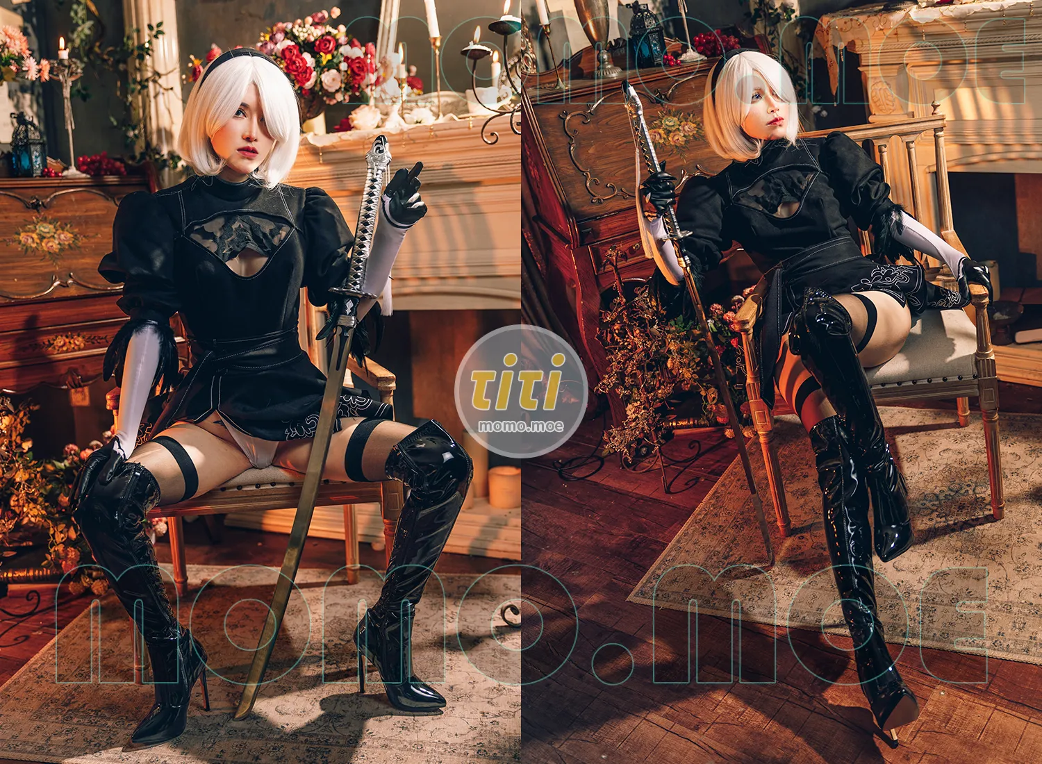 鹿八岁 – NO.23 尼尔：机械纪元 2B [31P-816MB] – Titi 社