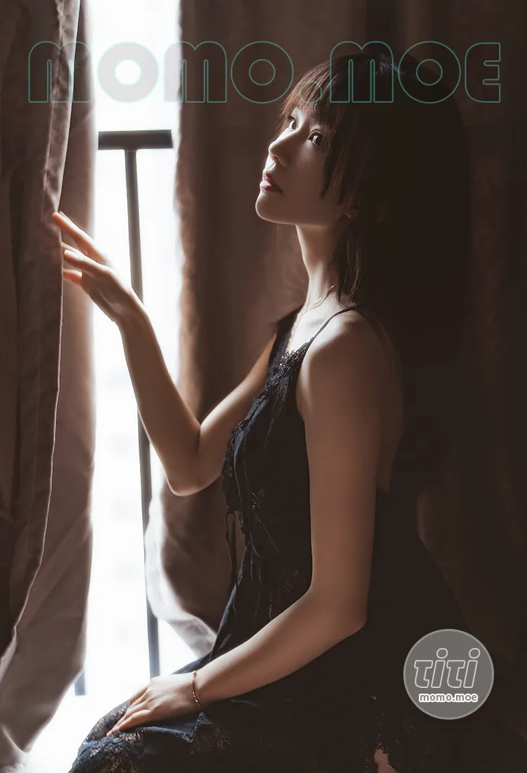 桜桃喵 – NO.184 黑 [21P-163MB] – Titi 社