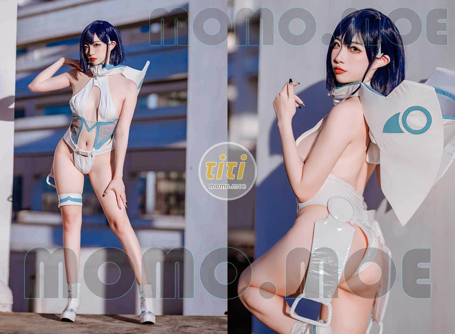 二佐Nisa – NO.176 国家队 莓战斗服 [18P-117MB] – Titi 社