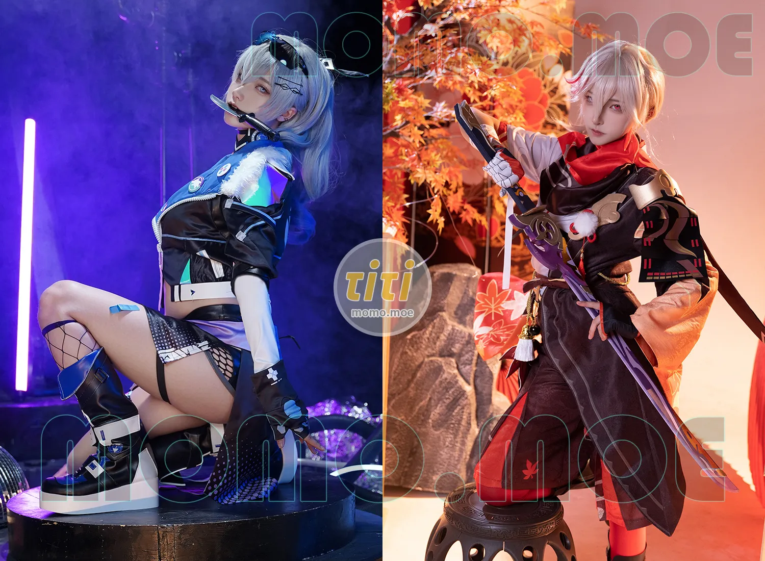 Seya-狮砸 – NO.014 银狼 万叶 [18P-154MB] – Titi 社