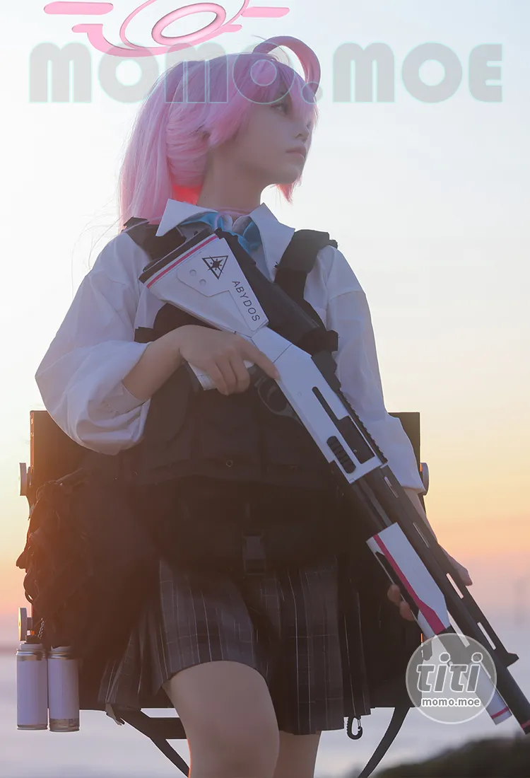 G44不会受伤 – NO.131 碧蓝档案 星野 临战 [26P-324MB] – Titi 社