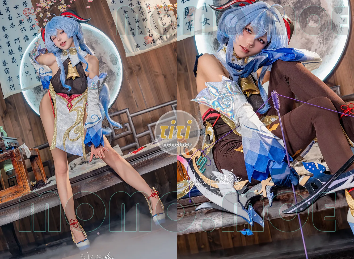 黏黏团子兔 – NO.179 (咬一口兔娘) 24年11月 循循守月 甘雨 [76P+1V-1.92GB] – Titi 社