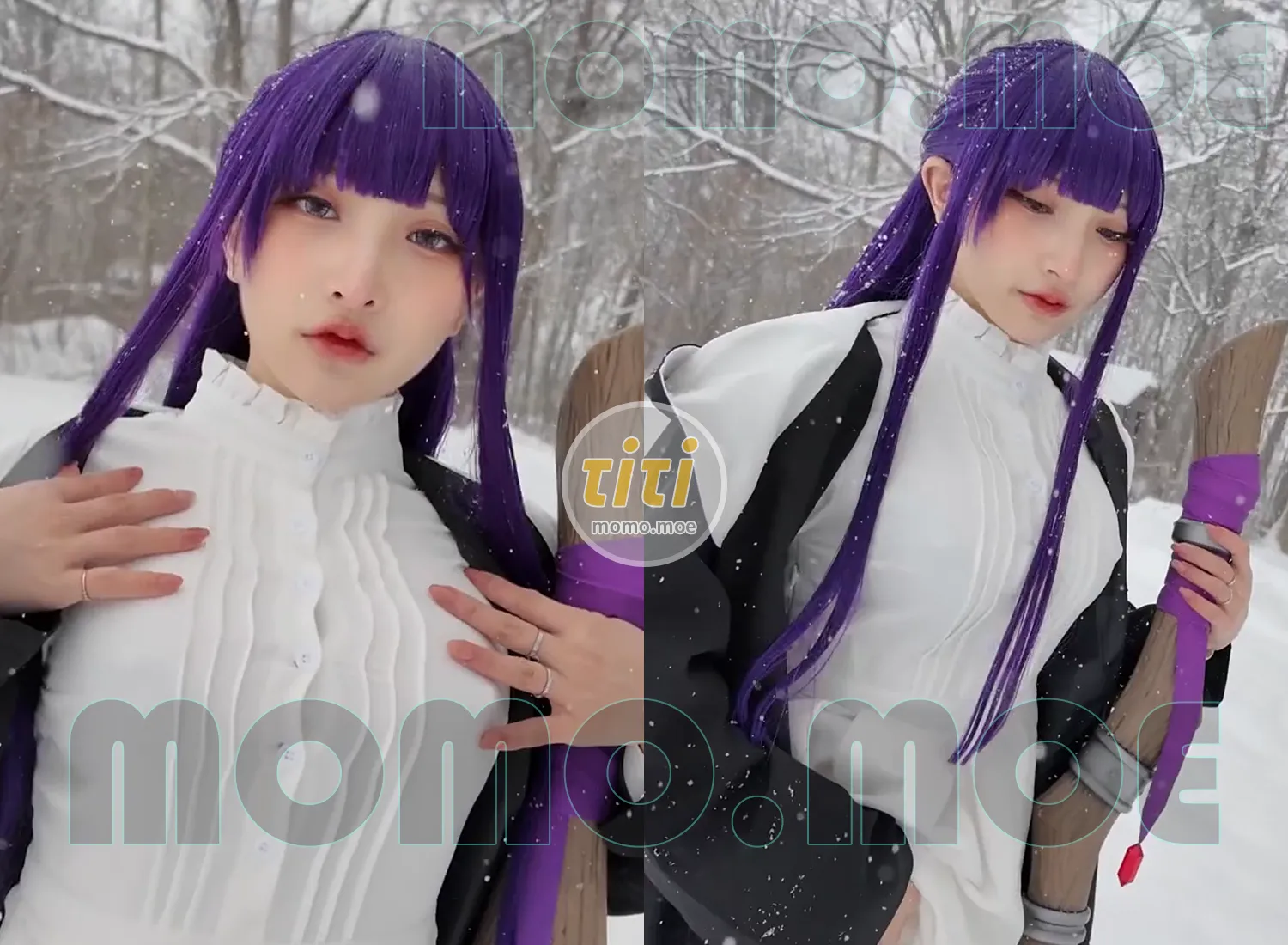 Fantasy Factory 小丁-NO.042 葬送的芙莉莲 菲伦COS [1V-400MB] – Titi 社