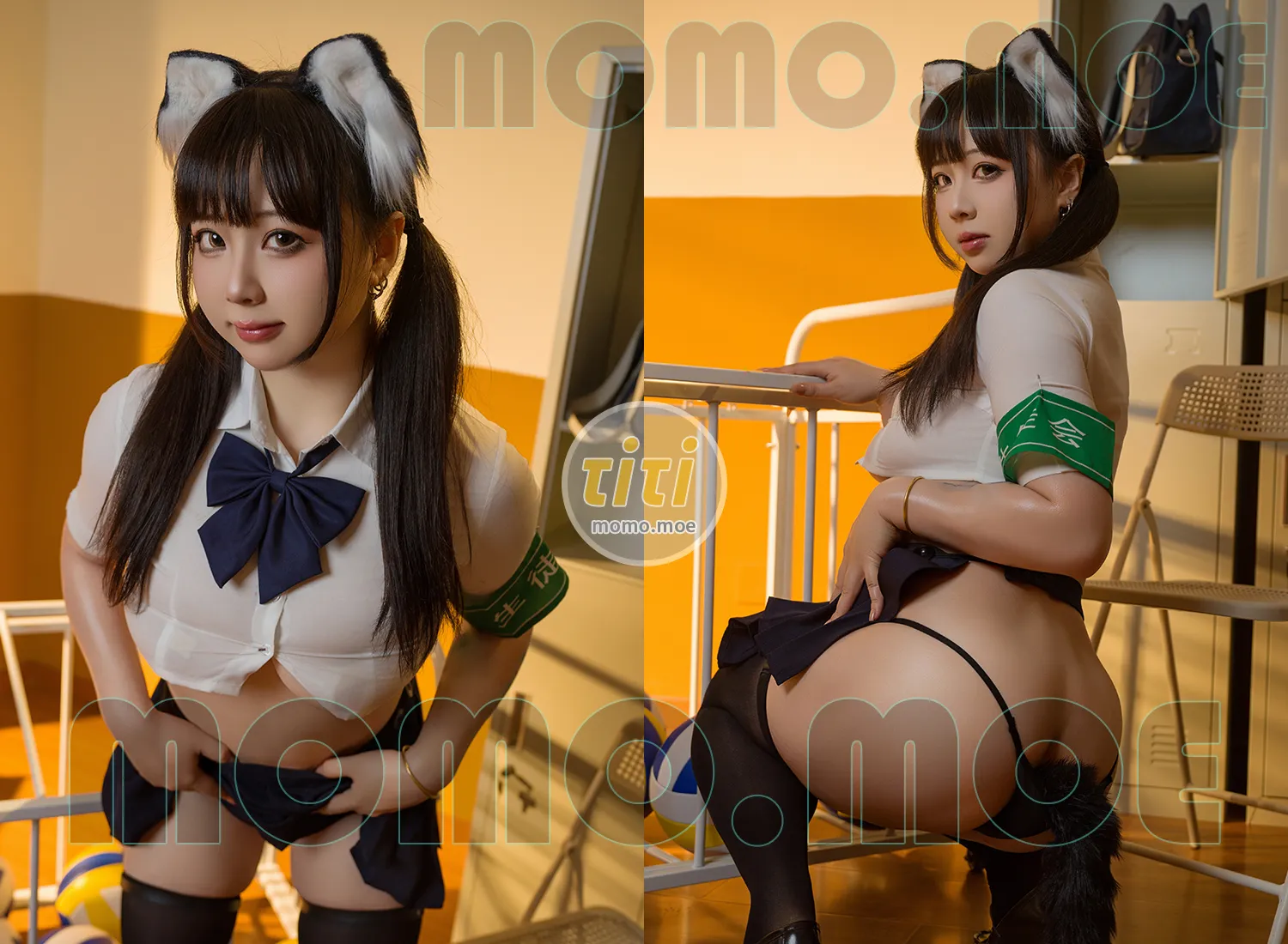 皮皮奶可可爱了啦 – NO.56 JK肛塞 [70P-525MB] – Titi 社