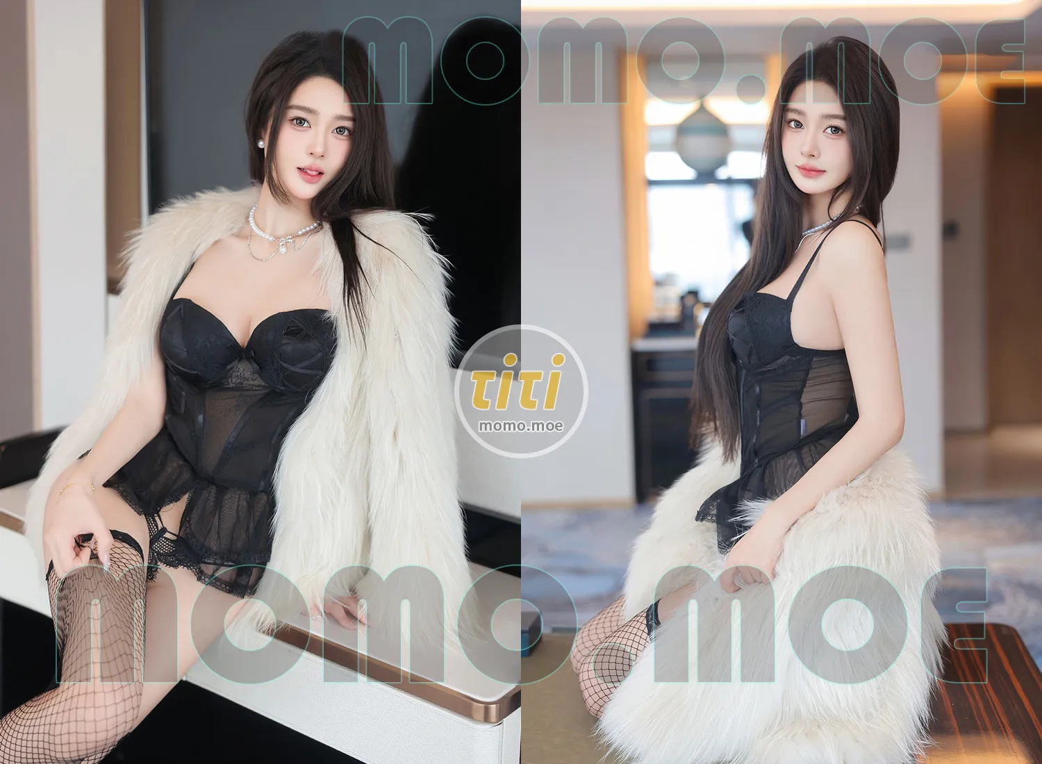 candy糖糖 – NO.003 黑色情趣内衣 [102P+4V-1.12GB] – Titi 社