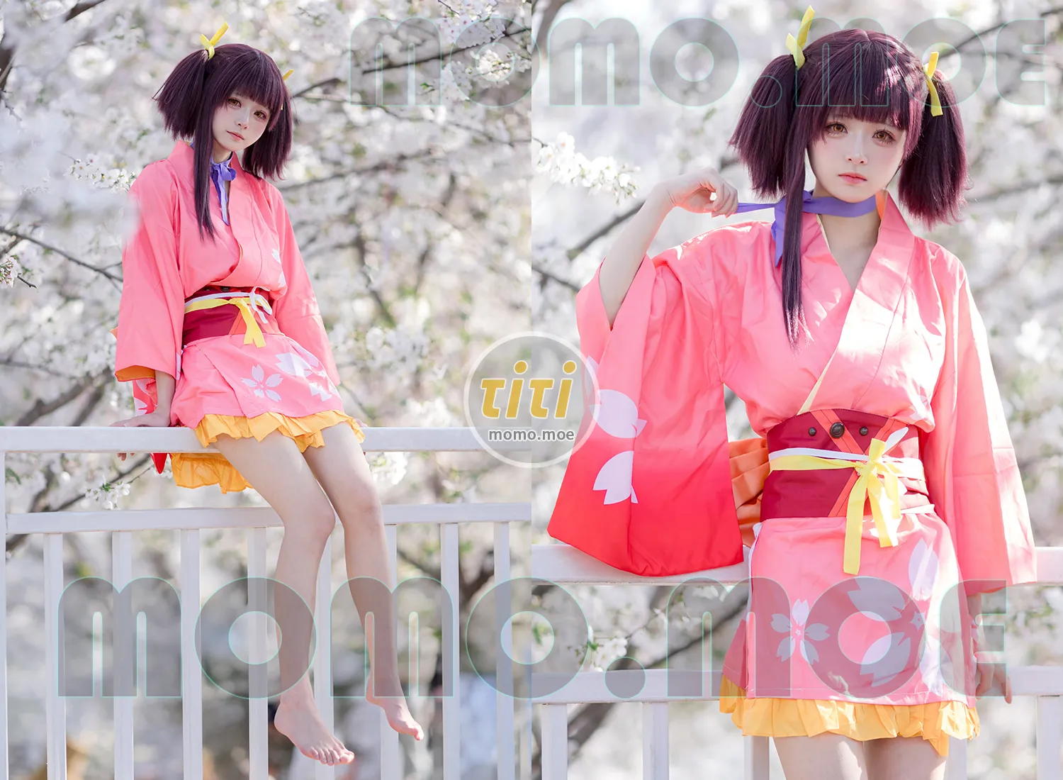 九柒喵 – NO.008 甲铁城的卡巴内瑞 无名和服 [34P-144MB] – Titi 社