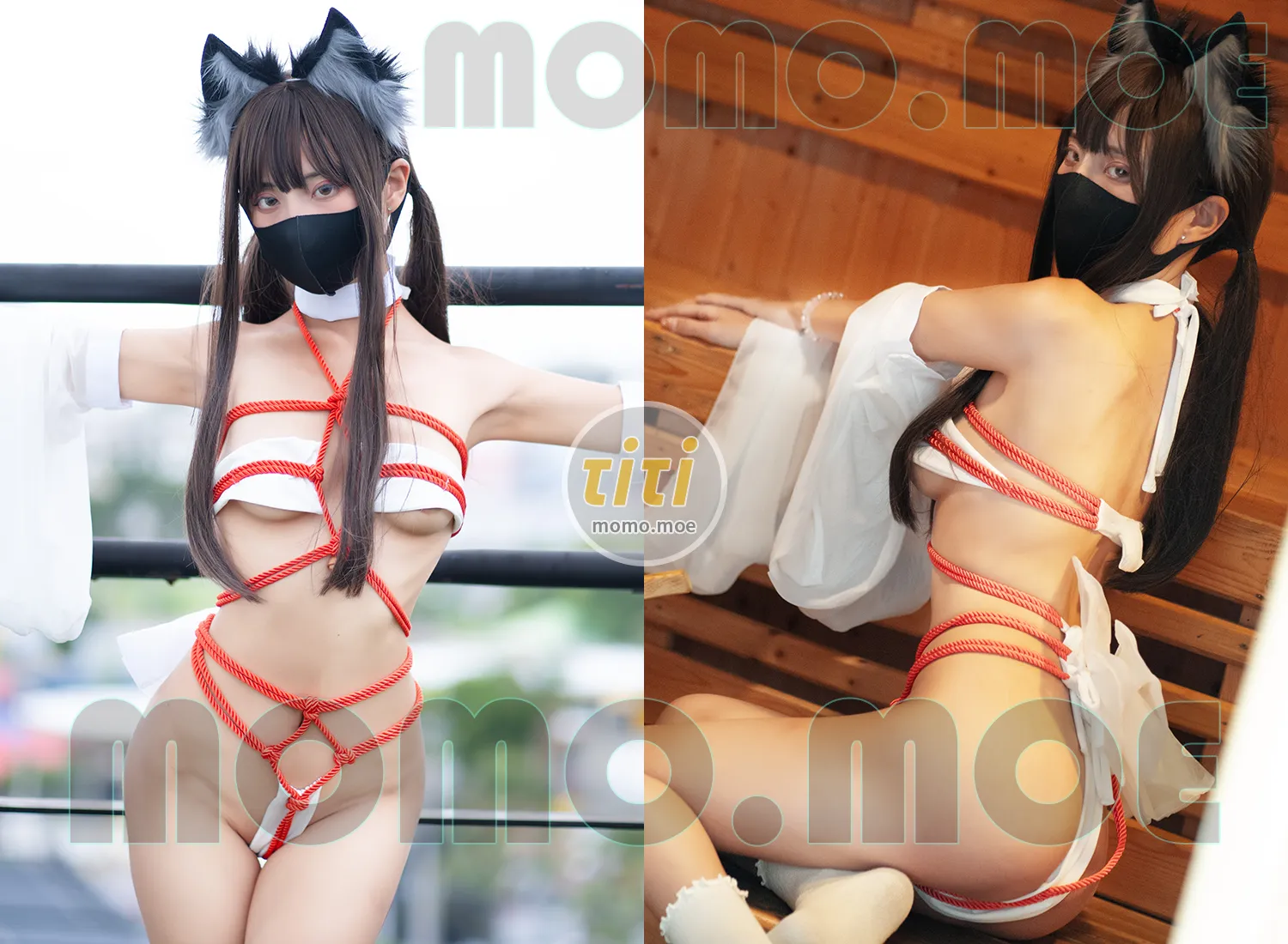 三水子 – NO.010 束缚巫女 [56P-301MB] – Titi 社