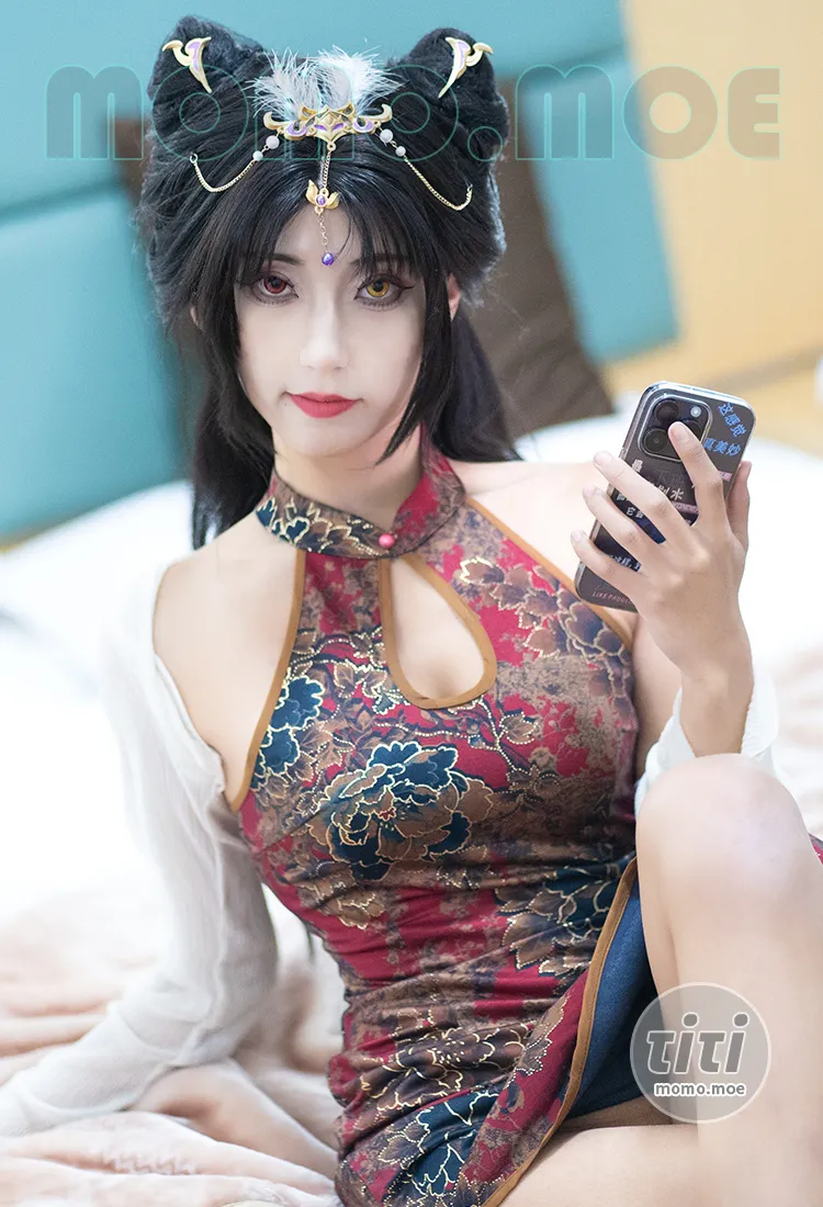 三水子 – NO.011 玉玲珑旗袍 [54P-257MB] – Titi 社