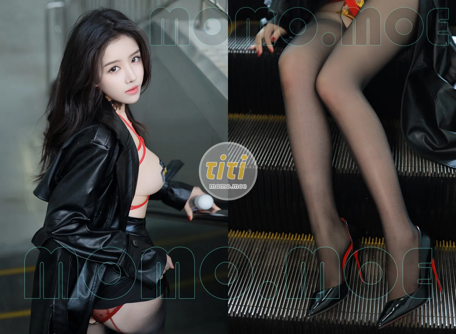 唐翩翩 – NO.005 户外电梯 [100P+2V-2.39GB] – Titi 社