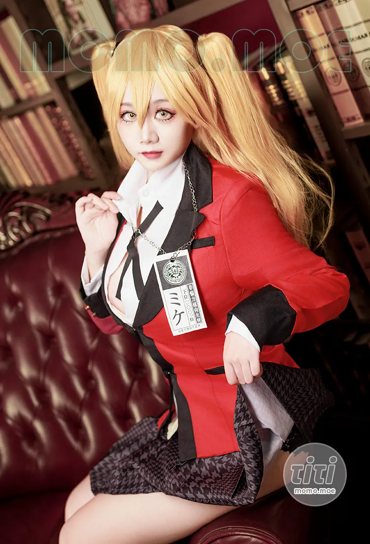 阿雪雪 – NO.008 狂赌之渊 早乙女芽亚里 制服 [89P+1V-2.06GB] – Titi 社