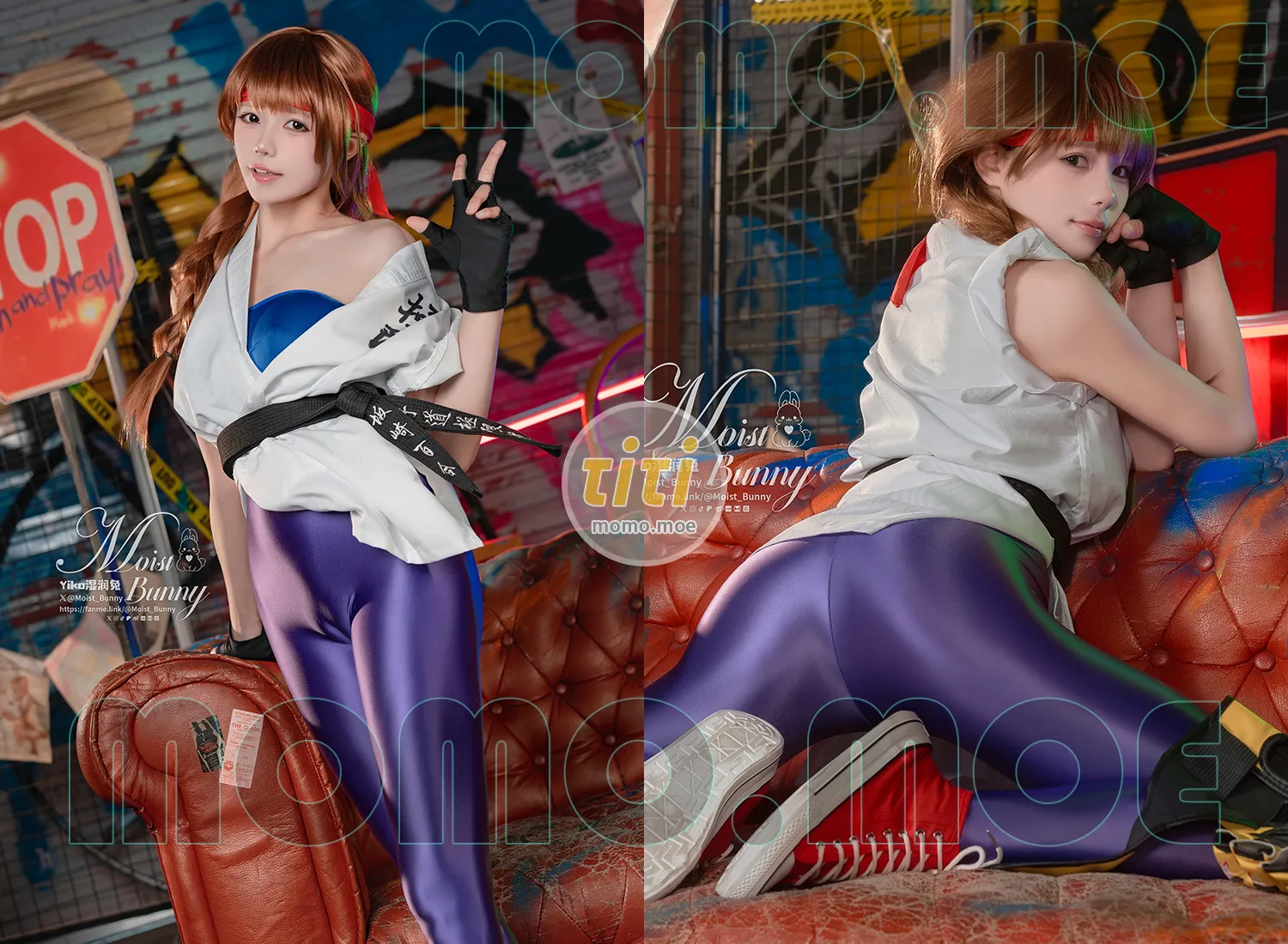 黏黏团子兔 – NO.208 (咬一口兔娘) 25年04月 拳皇-坂崎百合 [83P+1V-1.67G] – Titi 社