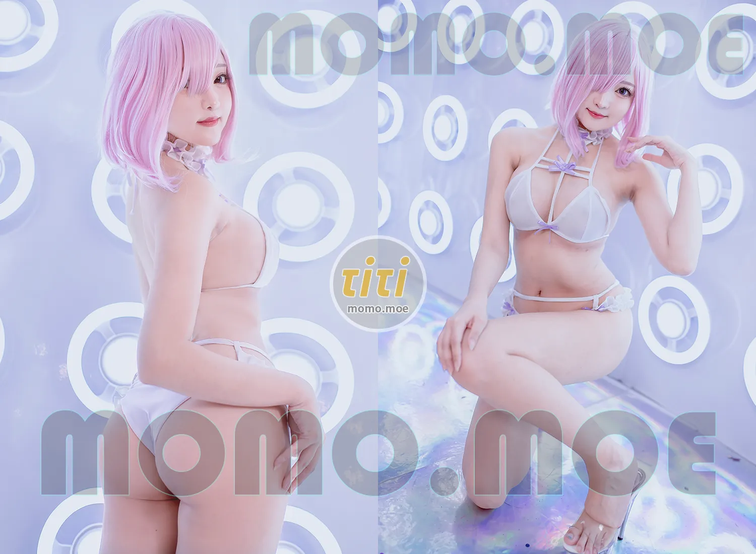 Xuxu – NO.004 Mash Swimsuit [30P-189MB] – Titi 社