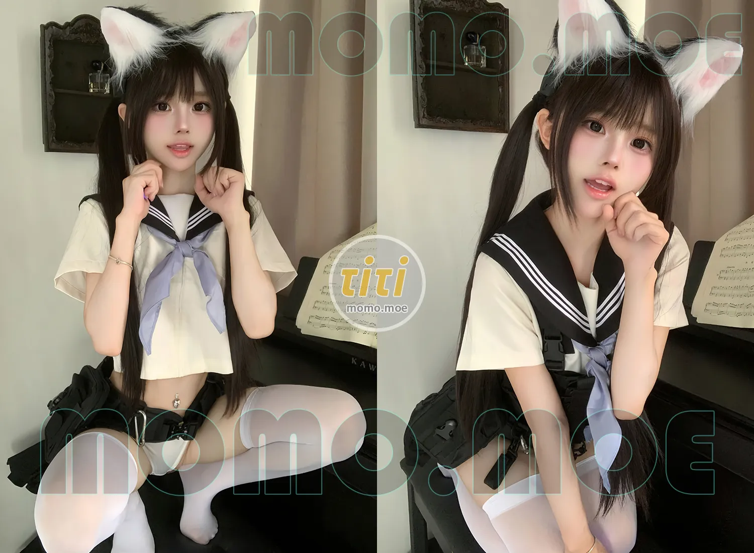 rua阮阮 – NO.016 战术自搭 [18P-233M] – Titi 社