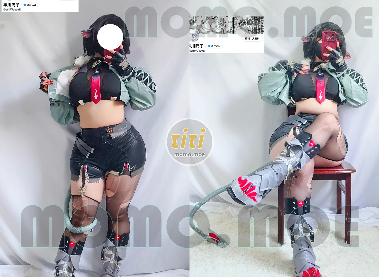 丰川呜子(呜咽) – NO.006 Jane Doe [10P-66M] – Titi 社