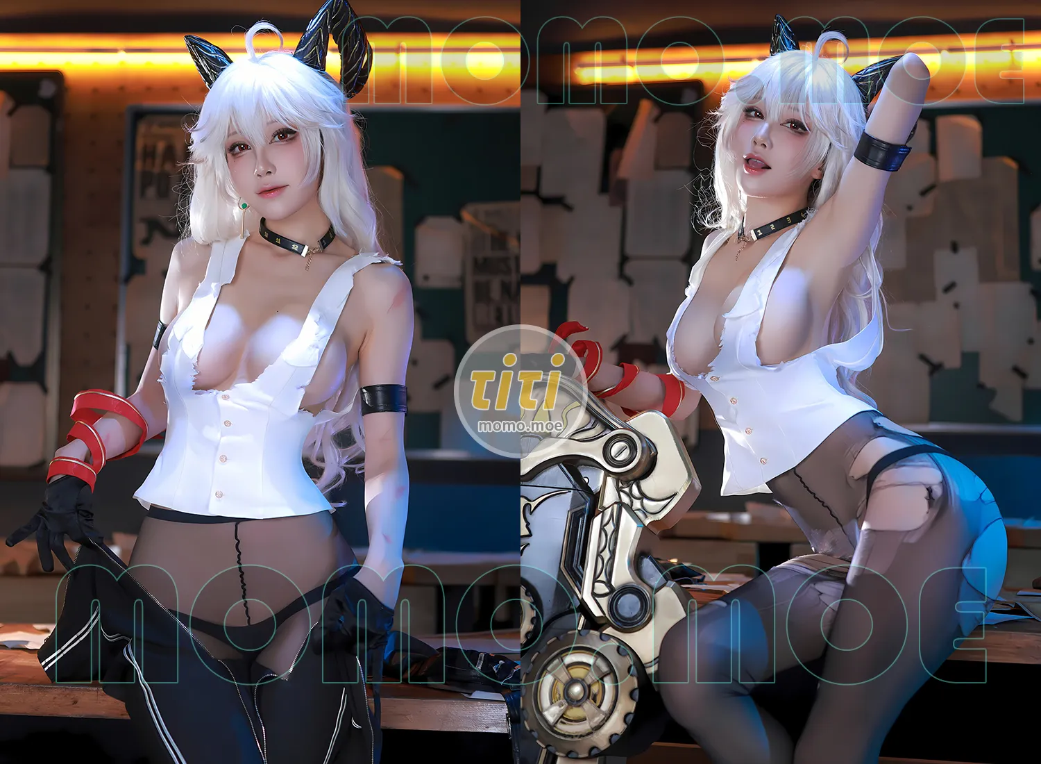 水淼Aqua – NO.229 鸣潮赞妮 [68P-383M] – Titi 社