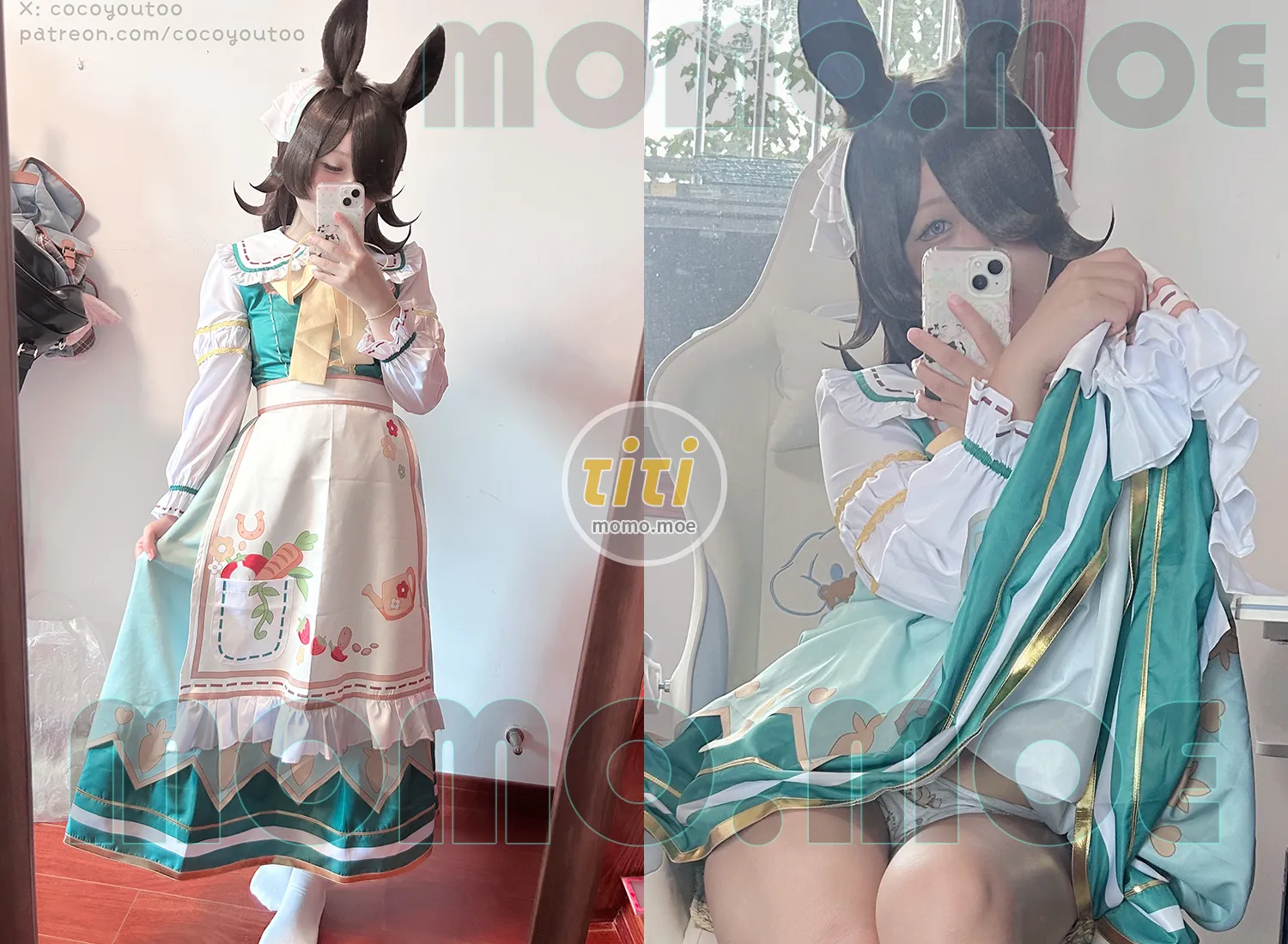 黑猫的窝(cocoyoutoo) – NO.016 Rice Shower [26P+2V-795MB] – Titi 社