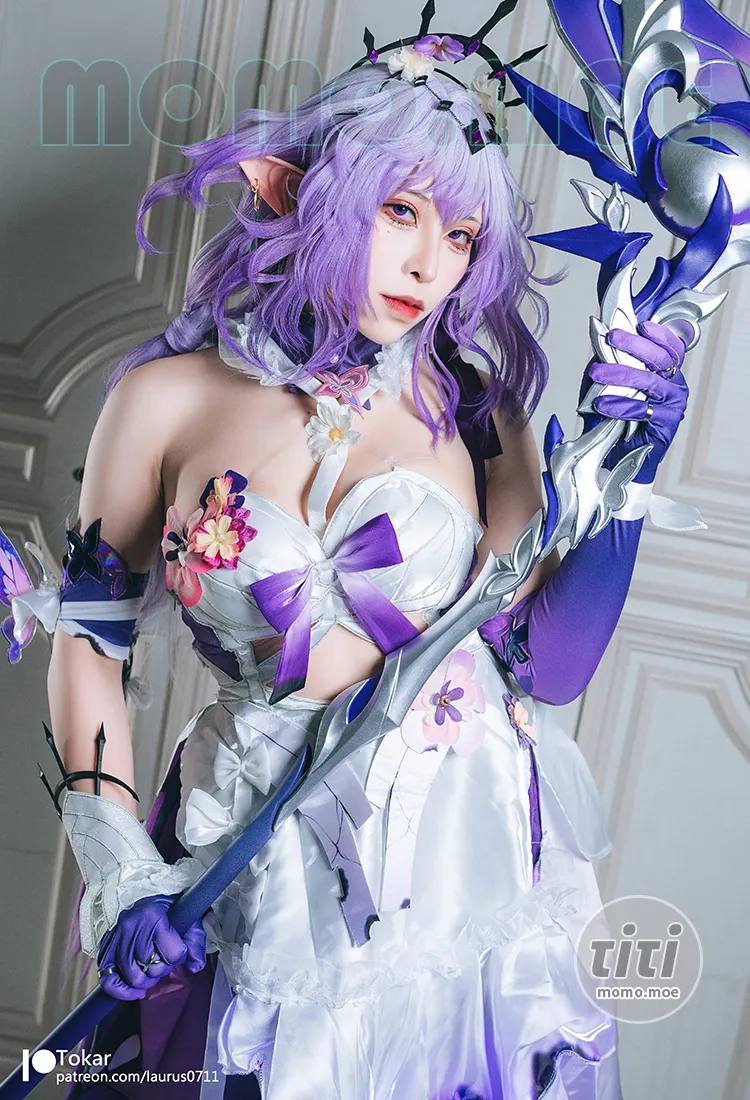 浵卡Tokar – NO.096 崩坏：星穹铁道 遐蝶 castorice [26P+1V-1.94GB] – Titi 社