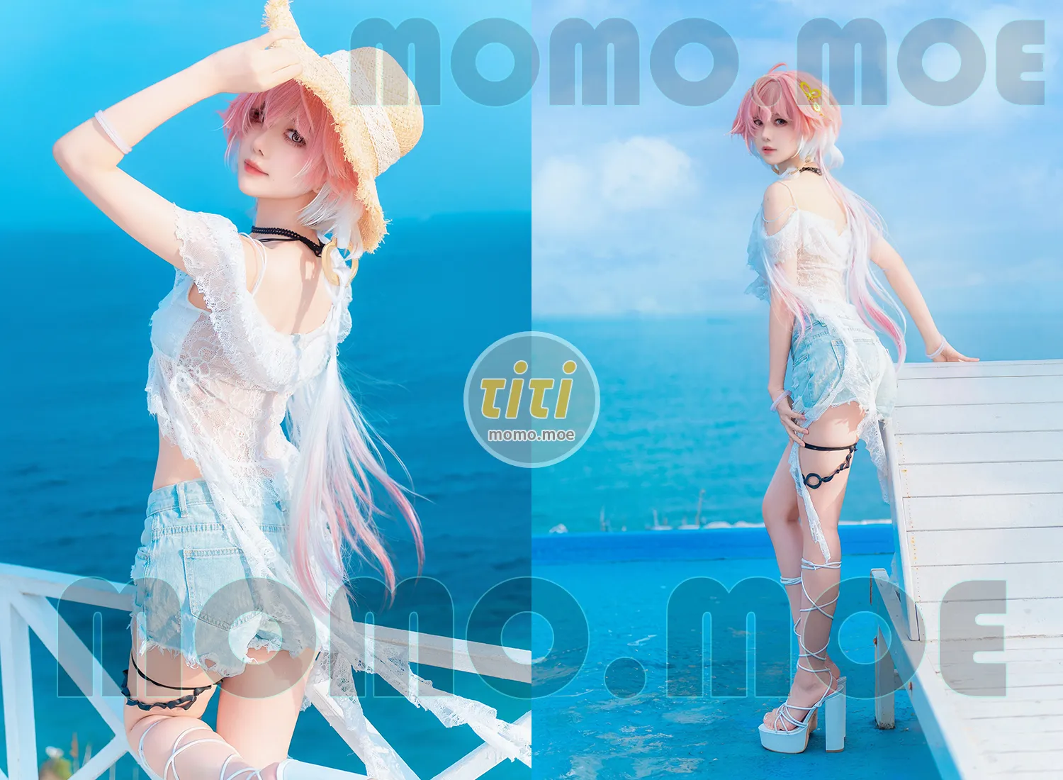 Shika小鹿鹿 – NO.121 鸣潮长离 同人 [22P-154M] – Titi 社