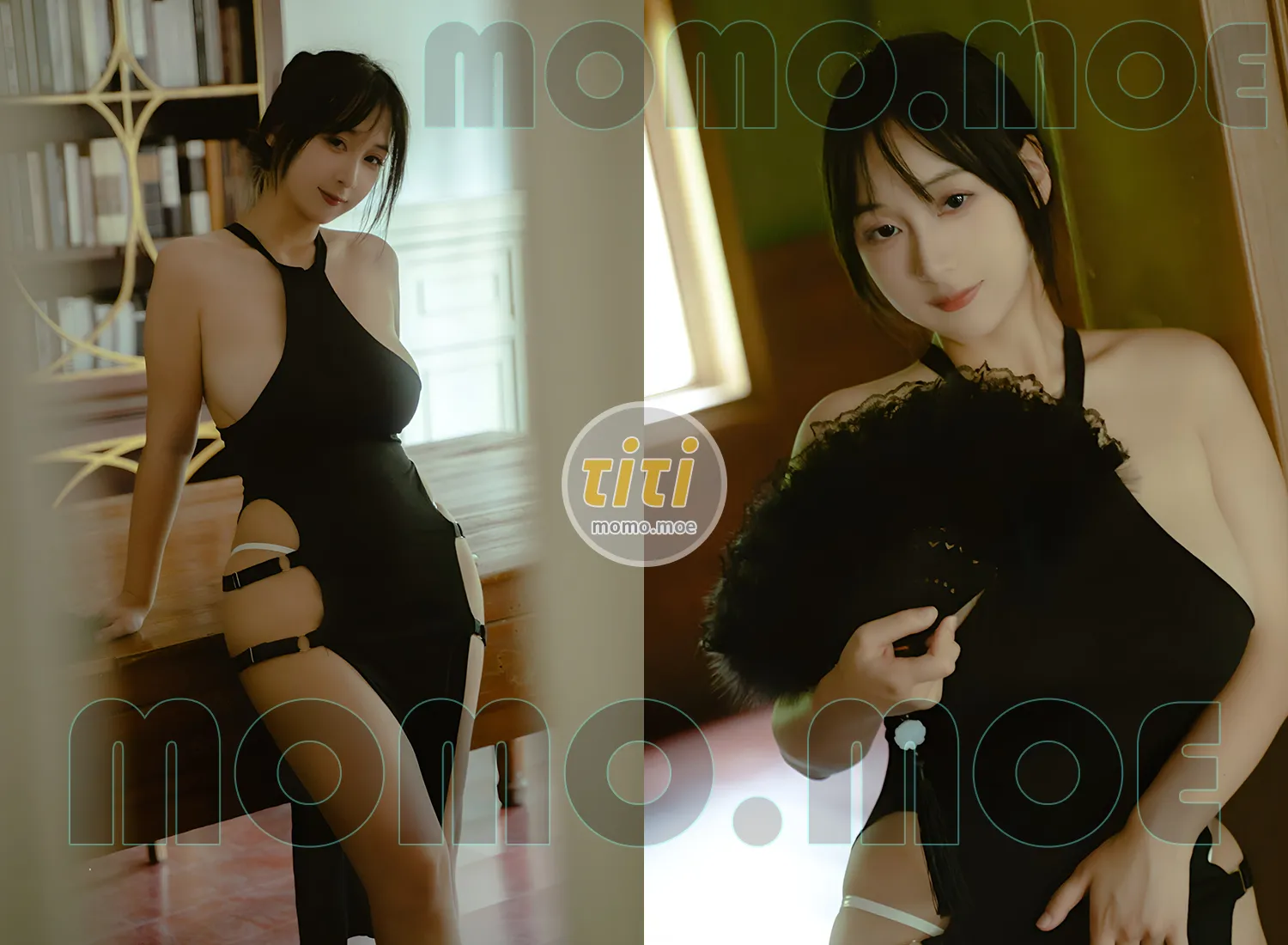 浅安安 – NO.023 激凸黑珍珠 [70P-363M] – Titi 社