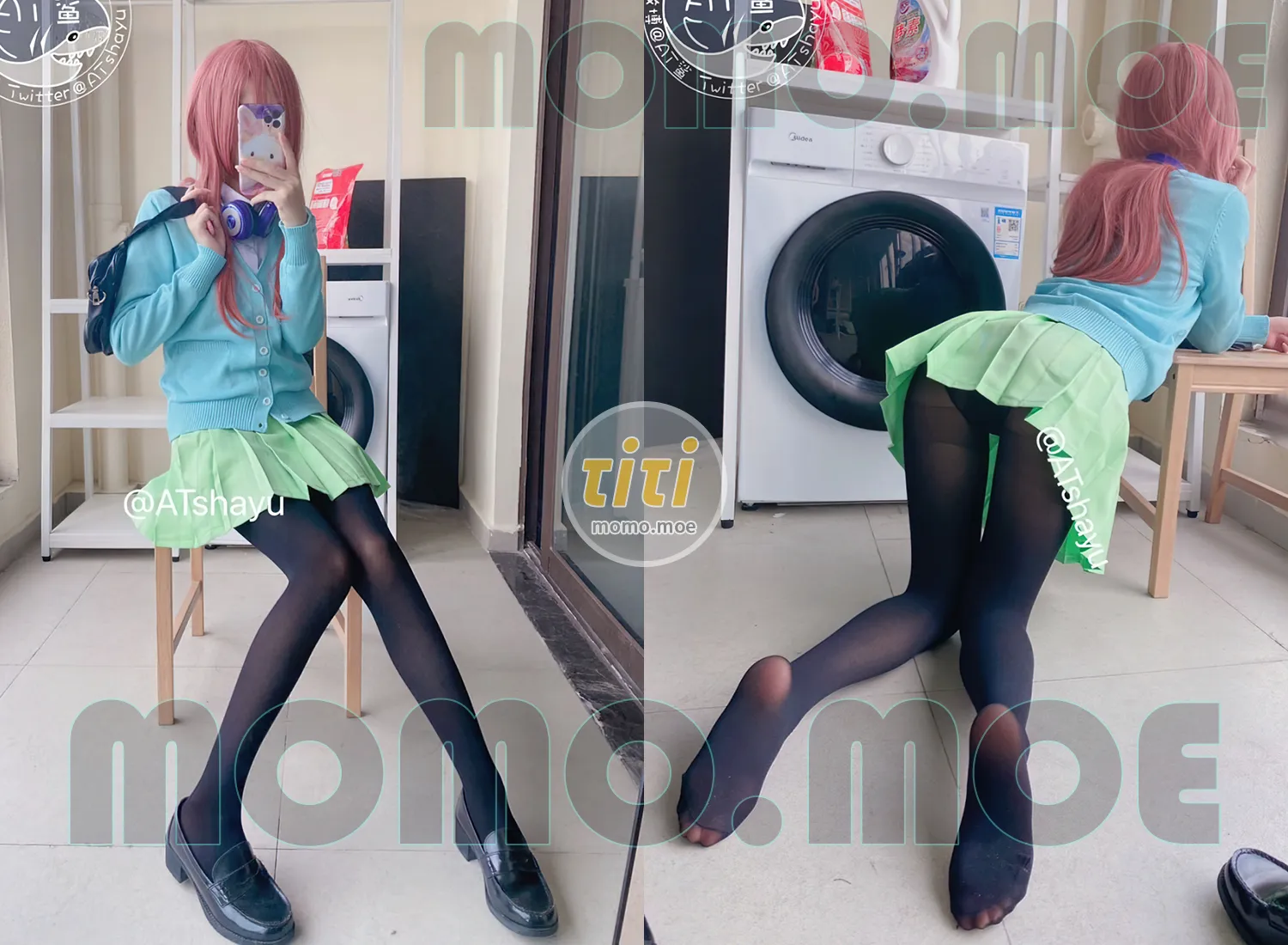 AT鲨 – NO.077 五等分的新娘 中野三玖 [47P-69M] – Titi 社